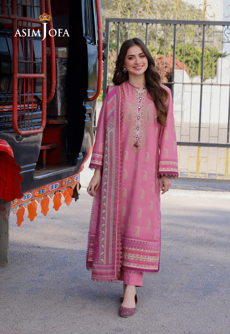 AJPLD-13 PRINTED ARABIC LAWN 3 PCS – Asim Jofa wholesale